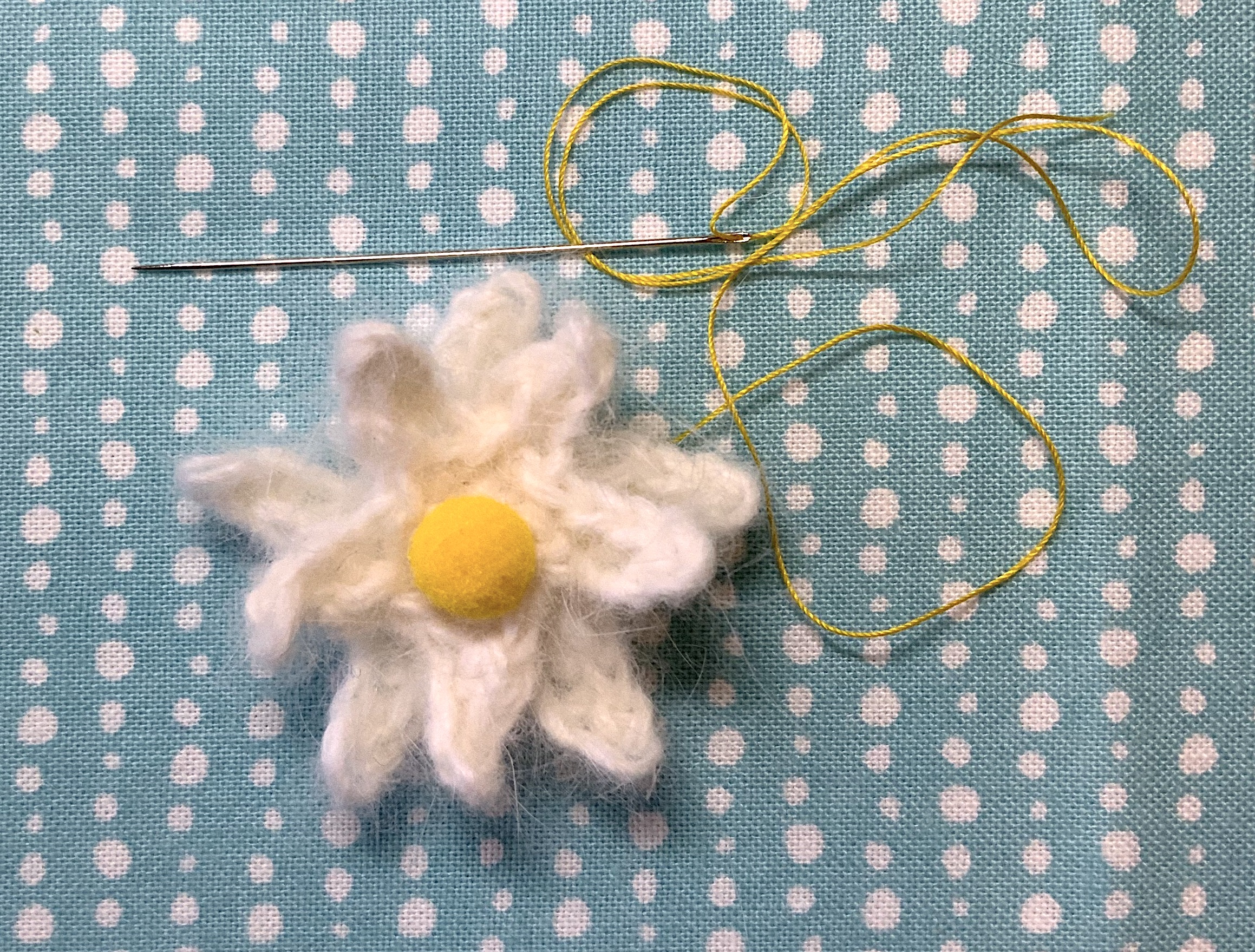 Des edelweiss au crochet – Les souris de Paris